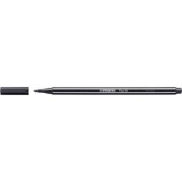 Stabilo® Fasermaler Pen 68, schwarz, 10 Stück