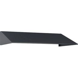 Schr&auml;gdachaufsatz f&uuml;r C+P Schlie&szlig;fachschrank Resisto, Neigung von 26&deg;, B 1148 x T 640 x H 230 mm, Stahl, anthrazitgrau RAL 7016