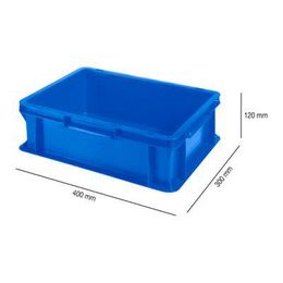 Sch&auml;fer Shop Kasten im EURO-Ma&szlig; EF 4120, 10,1 l, blau
