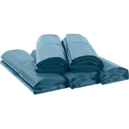 M&uuml;lls&auml;cke Deiss Premium, f&uuml;r 240 l, durchsto&szlig;- & rei&szlig;fest, Recycling-LDPE, 100 St&uuml;ck, blau