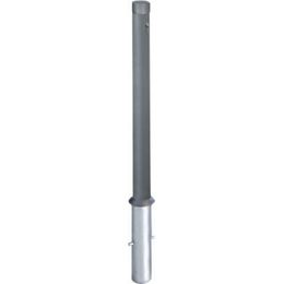 Stilpoller Citytrend, Flachkopf, heraushebbar, PHZ-Vorrichtung, inkl. Bodenh&uuml;lse