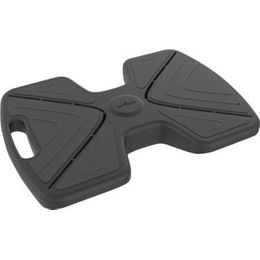Fu&szlig;st&uuml;tze Unilux Updown, ergonomisch, neigbar, Anti-Rutsch-Belag, L 430 x B 337 x H 135/90 mm, PP & Silikon, schwarz