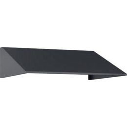 Schr&auml;gdachaufsatz f&uuml;r C+P Schlie&szlig;fachschrank Resisto, Neigung von 26&deg;, B 772 x T 640 x H 230 mm, Stahl, anthrazitgrau RAL 7016