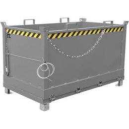 Bauer Klappbodenbeh&auml;lter FB 1500, grau