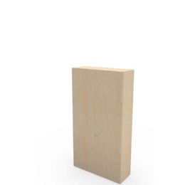 Sch&auml;fer Shop Sch&auml;fer Shop Genius Fl&uuml;gelt&uuml;renschrank TETRIS WALL, 6 Ordnerh&ouml;hen, T&uuml;ranschlag rechts, B 1200 x T 440 x H 2250 mm, Ahorn-Dekor