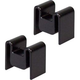 BonTon Verbindungsset f&uuml;r Circubin Abfallbeh&auml;lter, 2 Kunststoffverbinder, B 15 x T 23 x H 22 mm, anthrazit