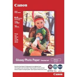 Fotoglanzpapier Canon Everyday Use Glossy GP-501,10 x 15 cm, 210 g/m&sup2;, wei&szlig;, 100 Blatt