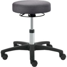 Dauphin Drehhocker TEC basic IS 1999, h&ouml;henverst., ohne Armablage, ergonom. Polster-Sitz, platingrau