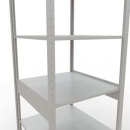 SCHULTE LAGERTECHNIK - Stecks.Grundr. mit L&auml;ngenriegel - 2500x750x800 mm, Typ 150 kg