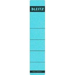 R&uuml;ckenschild Leitz&reg;, R&uuml;ckenbreite 50 mm, selbstklebend, 10 St&uuml;ck, blau