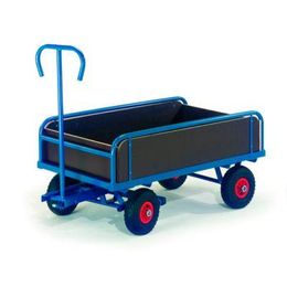 ROLLCART Handkarren mit Bordw&auml;nden, 2-Achser, 1130 x 635 mm