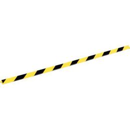 Eckschutzprofil Durable C19, rechteckig, f&uuml;r Innen- & Au&szlig;enbereich, Klebefl&auml;che je Seite 19 mm, L 1000 x B 26 mm, PU-Schaum, gelb/schwarz