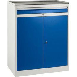 Schwerlastschrank, Stahlfeinblech, Ma&szlig;e B 950 x T 600 x H 1180 mm