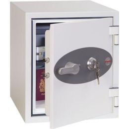 Phoenix Feuerschutzschrank FS 1282 K, Schl&uuml;sselschloss, Stahl, signalwei&szlig; RAL 9003