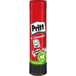 Klebestift Pritt, 11 g, anwendbar bei Papier/Pappe/Fotos, umweltschonend, auswaschbar bei 20&deg; C, farblos