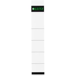 Leitz&reg; Papier-R&uuml;ckenschilder, R&uuml;ckenbreite 50 mm, Einsteckschild, 10 St&uuml;ck