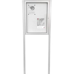 BST freistehendes St&auml;ndersystem f&uuml;r MEDIA AR Schauk&auml;sten, L 60 x B 60 x H 2500 mm, zum Einbetonieren