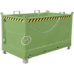 Bauer Klappbodenbeh&auml;lter FB 1500, gr&uuml;n