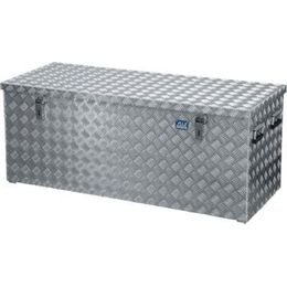 ALUTEC Transportkiste, Aluminium-Riffelblech mit Gasdruckd&auml;mpfer, 312 l