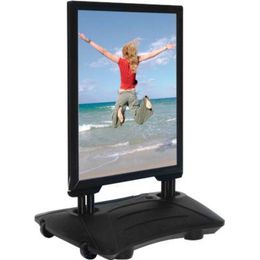 Kundenstopper WindPro, DIN A1, schwarz
