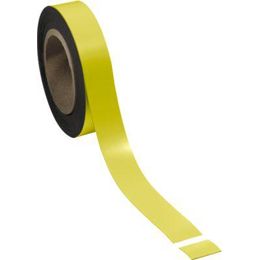 Magnetband, gelb, 30 x 10000 mm