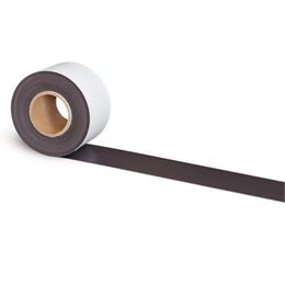 Magnetband Maul, selbstklebend, abschneidbar, 40 g/cm&sup2;, L 10 m x B 100 mm, schwarz