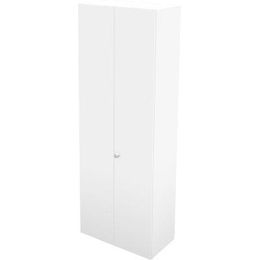 Sch&auml;fer Shop Sch&auml;fer Shop Genius Garderobenschrank TETRIS WALL, 2 Fachboden, T&uuml;ranschlag rechts, B 800 x T 440 x H 2250 mm, wei&szlig;
