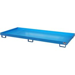 Bauer Regalwanne Typ RW/RW 3300-1, ohne Gitterrost, blau RAL5012