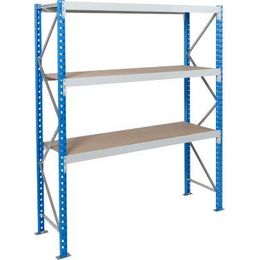 Manorga Grundfeld, Weitspannregal Epsivol, 3 Ebenen, B 1800 x T 600 x H 2000 mm