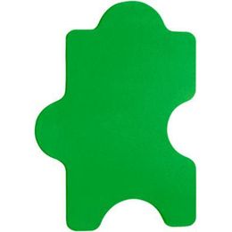 Wandabsorber Puzzle, B 1000 x H 500 mm, Polyestervlies in Filzoptik, gr&uuml;n