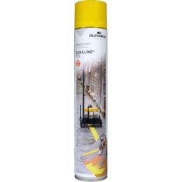 Bodenmarkierungsspray Durable DURALINE&reg;, Inhalt 750 ml, gelb &auml;hnlich RAL 1003