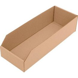 Sichtlagerkasten, L 400 x B 150 x H 100 mm, 3,5 L, 50 St&uuml;ck
