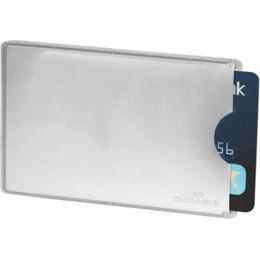 Durable Kreditkartenh&uuml;llen RFID SECURE, Schutz vor unbefugtem Auslesen, 10 St&uuml;ck