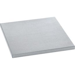 Sch&auml;fer Shop Fachb&ouml;den ZBG 409, f&uuml;r Putzmittelschrank MSI G-2409, 380 x 360 mm, hellsilber, 2 St&uuml;ck