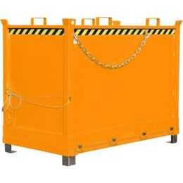 Bauer Klappbodenbehälter FB 2000, orange