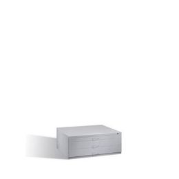 Planschrank aus Stahl, f&uuml;r Formate bis DIN A1, 3 Schubladen