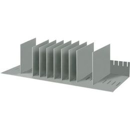 PAPERFLOW Sortierstation, DIN A4, Polystyrol, f&uuml;r Schr&auml;nke, 8 F&auml;cher, B 700 x T 275 x H 210 mm