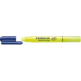 Staedtler Textmarker Gel, mit gelartiger Wachsmine, Minendurchmesser 9 mm, gelb