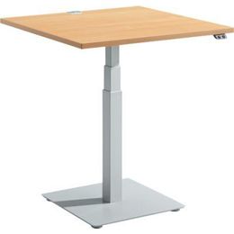 Sch&auml;fer Shop Sch&auml;fer Shop Select Beistelltisch FLEXXAS, elektrisch h&ouml;henverstellbar, ergonomisch, B 800 mm, Buche