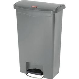 Rubbermaid Tretabfalleimer Slim Jim&reg;, Kunststoff, Fassungsverm&ouml;gen 50 Liter, grau