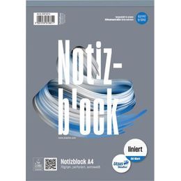 Ursus Notizblock, mikroperforiert, liniert, DIN A4