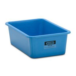 CEMO Rechteckbeh&auml;lter Standard, GFK, 100 l, blau