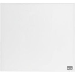 NOBO Glas-Whiteboard, Sicherheitsglas, rahmenlos, magnethaftend, B 450 x H 450 mm, wei&szlig;