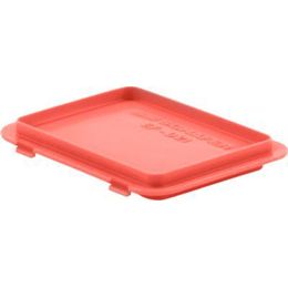 Sch&auml;fer Shop Deckel mit Haken EF-DH 21 f&uuml;r Kasten im EURO-Ma&szlig;, rot