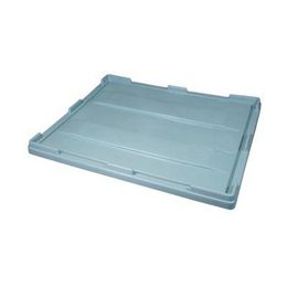 Deckel FP-EDA 1210 LID, f&uuml;r Big Box Gro&szlig;beh&auml;lter mit Au&szlig;enma&szlig;en L 1000 x B 1200 mm, Polypropylen, grau