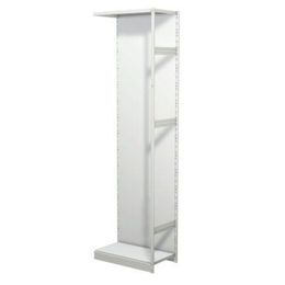 Kerkmann Leerregal PROGRESS 500 T, Anbaufeld, mit R&uuml;ckwand, H 2600 x B 750 x T 440 mm