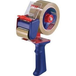 Tesapack&reg; Handabroller 6300 Economy, f&uuml;r Rollen bis &Oslash; 120 x B 50 mm, manuell verstellbare Rollenbremse, wendbares Messer mit Abdeckung