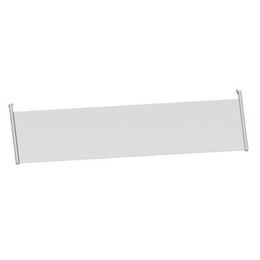 Sch&auml;fer Shop Sch&auml;fer Shop Genius R&uuml;ckseitenblende, f&uuml;r Schreibtisch 90 Grad, H 466 mm, wei&szlig;aluminium