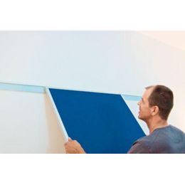 Franken 1-Kanal-Wandschiene f&uuml;r PRO Tafeln, inkl. Magnethaftleiste, 3000 mm lang, WS8300