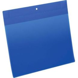 Durable Neodym-Magnettaschen B 297 x 210 mm (A4 quer), 10 St&uuml;ck, blau